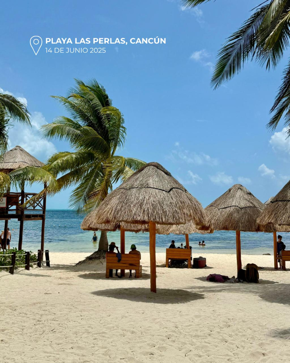 ¿Conocías Playa las Perlas en La Zona Hotelera de Cancún?